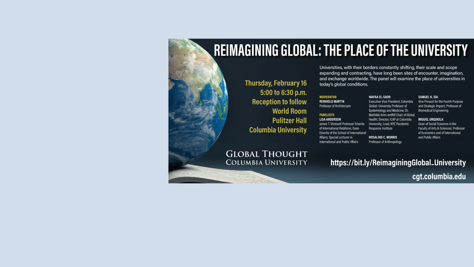 Home - CU Global Thought | The Committee on Global Thought